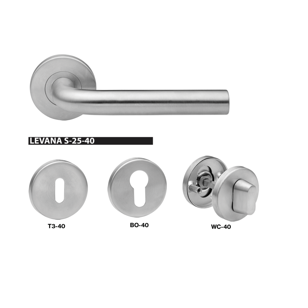 Bussare Levana S-25-40 Stainless Steel - Ajtó-Ablak Kft.